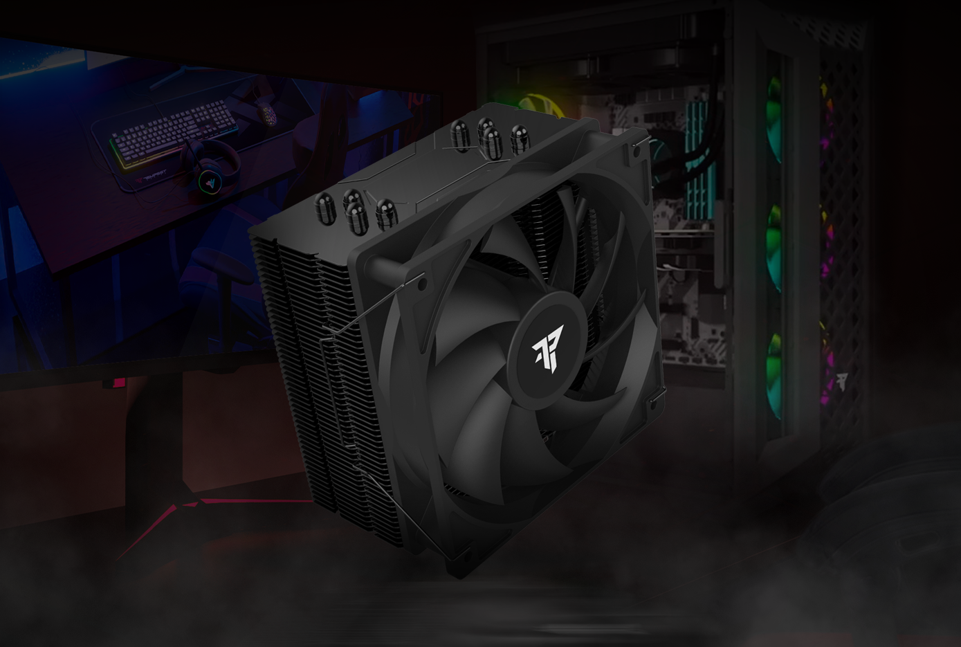 Tempest Basic Cooler 4Pipes Black